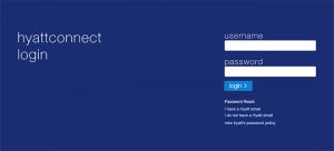 Hyattconnect Employee Login Portal